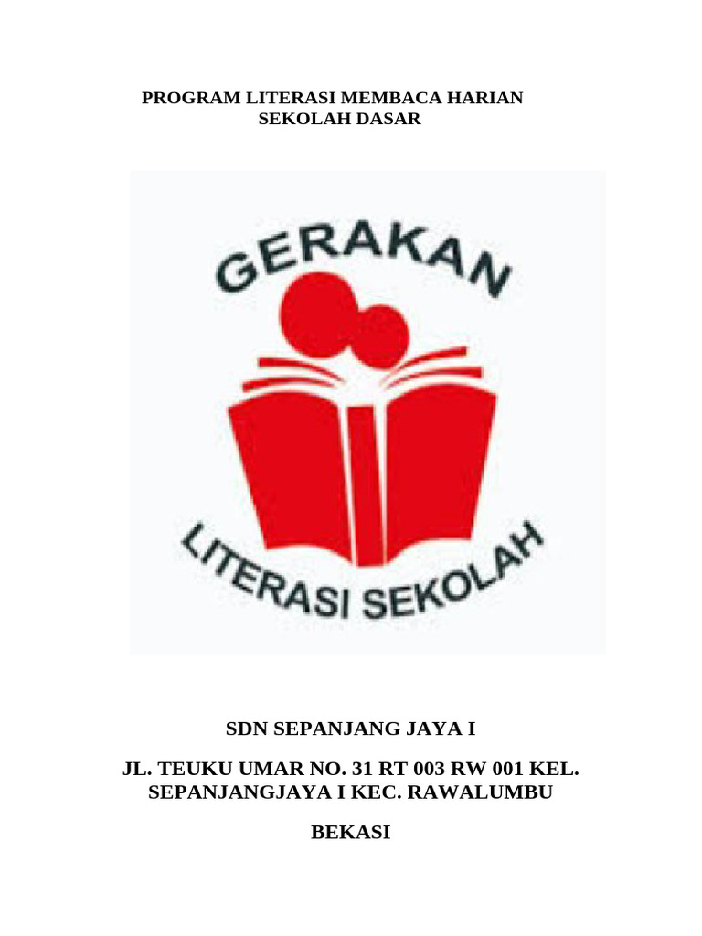 Program Literasi Membaca Harian SD | PDF