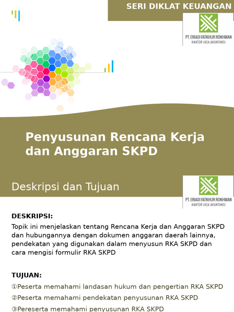 Penyusunan RKA SKPD | PDF