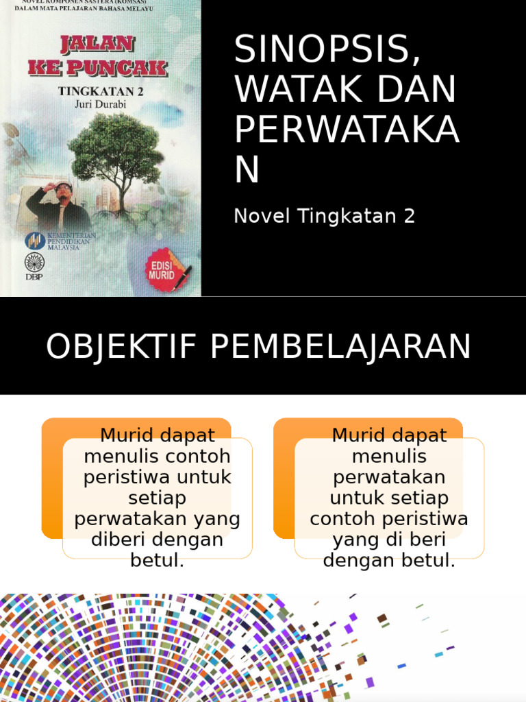Contoh Watak dan Perwatakan Novel | PDF