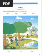 A1 Movers 4 Test Answers | PDF