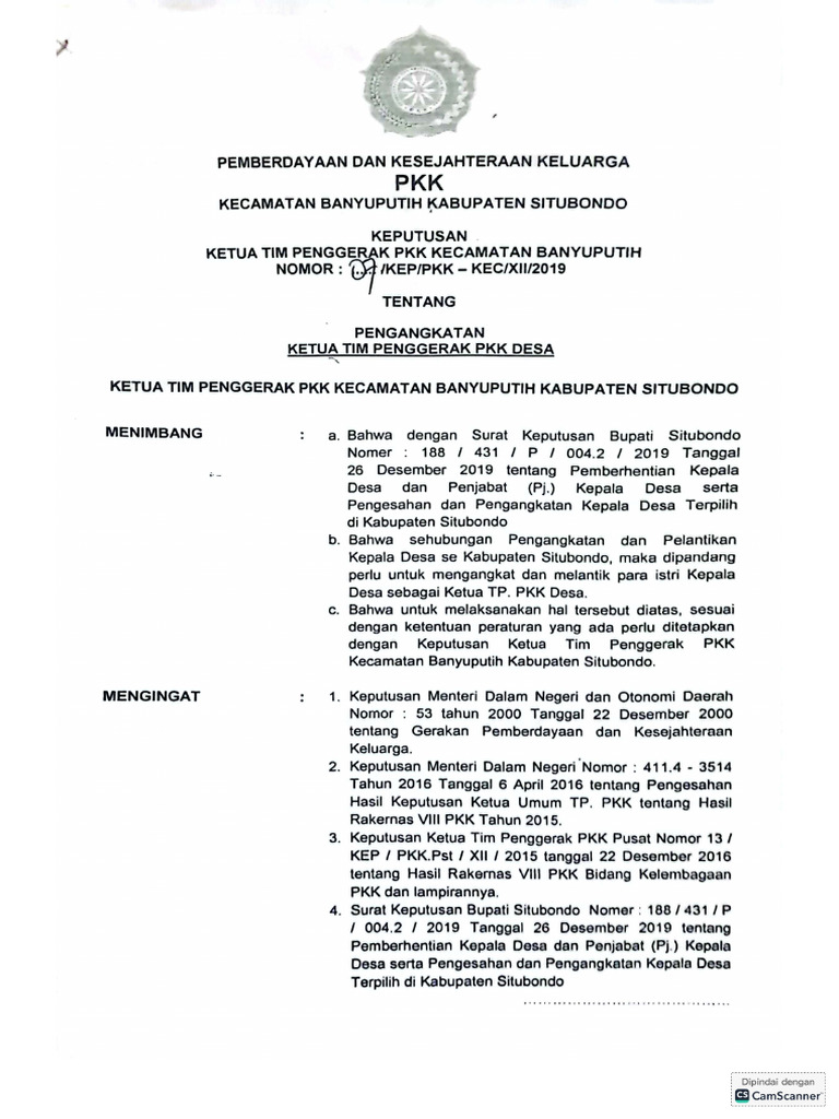 SK PKK | PDF