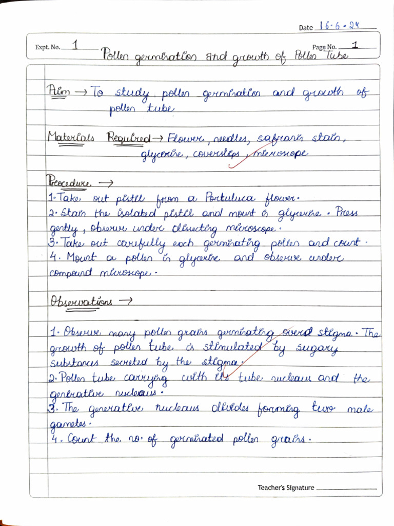 Practical Biology 12-1 | PDF