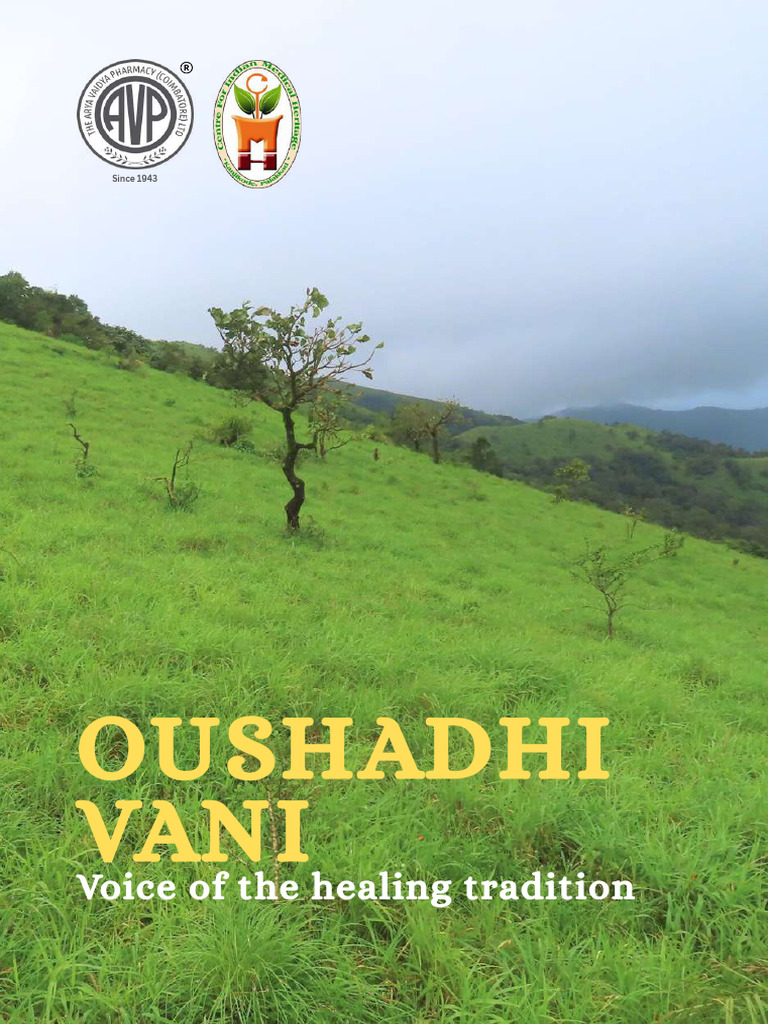 Oushadhi Vani Compressed | PDF | Ayurveda | Vedas