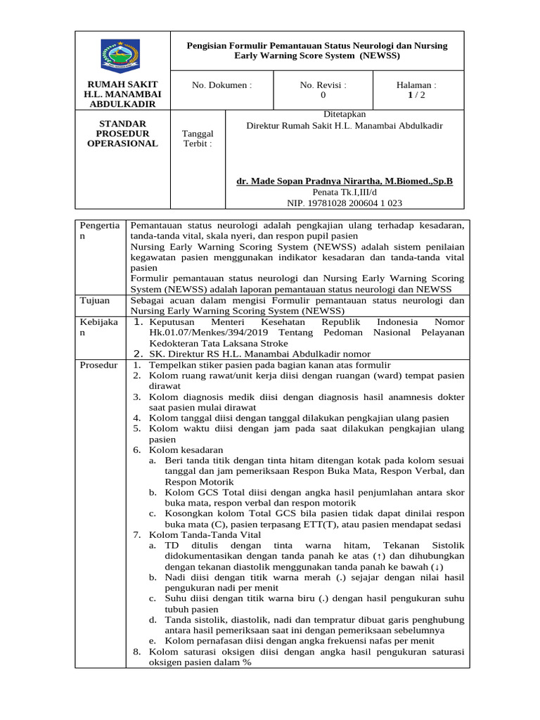 004-Pengisian Formulis (NEWSS) | PDF