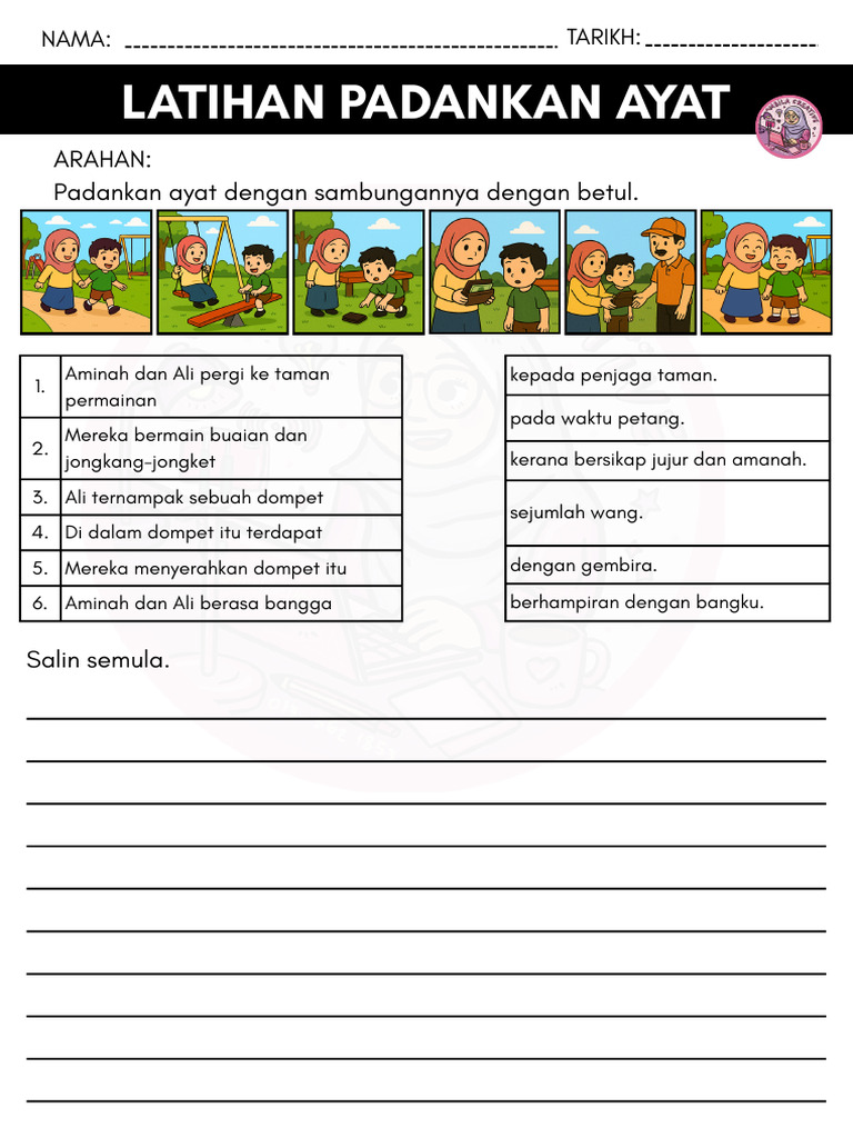 Latihan Padankan Ayat | PDF