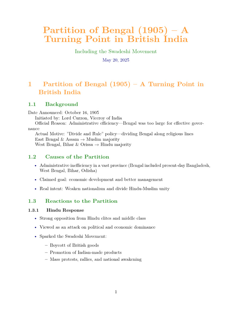 0583d0a2-5d3f-49ad-8378-f4c42552077c | PDF | British Raj | Partition Of ...