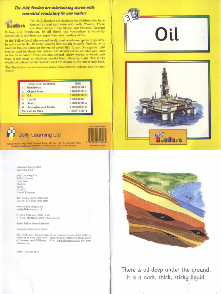 Jolly Phonics Reader 2 Wernham Sara Oil | PDF