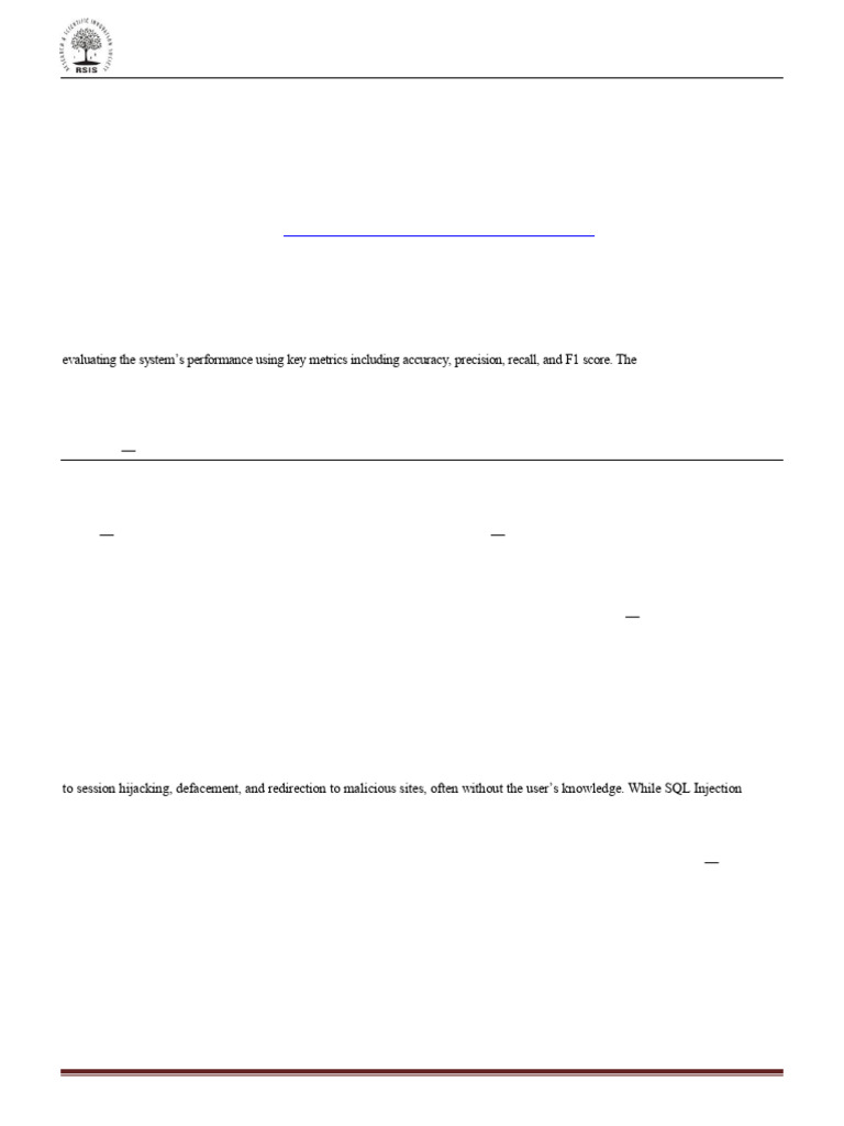 Securing Web Applications Against SQL Injection An | PDF | Computer ...