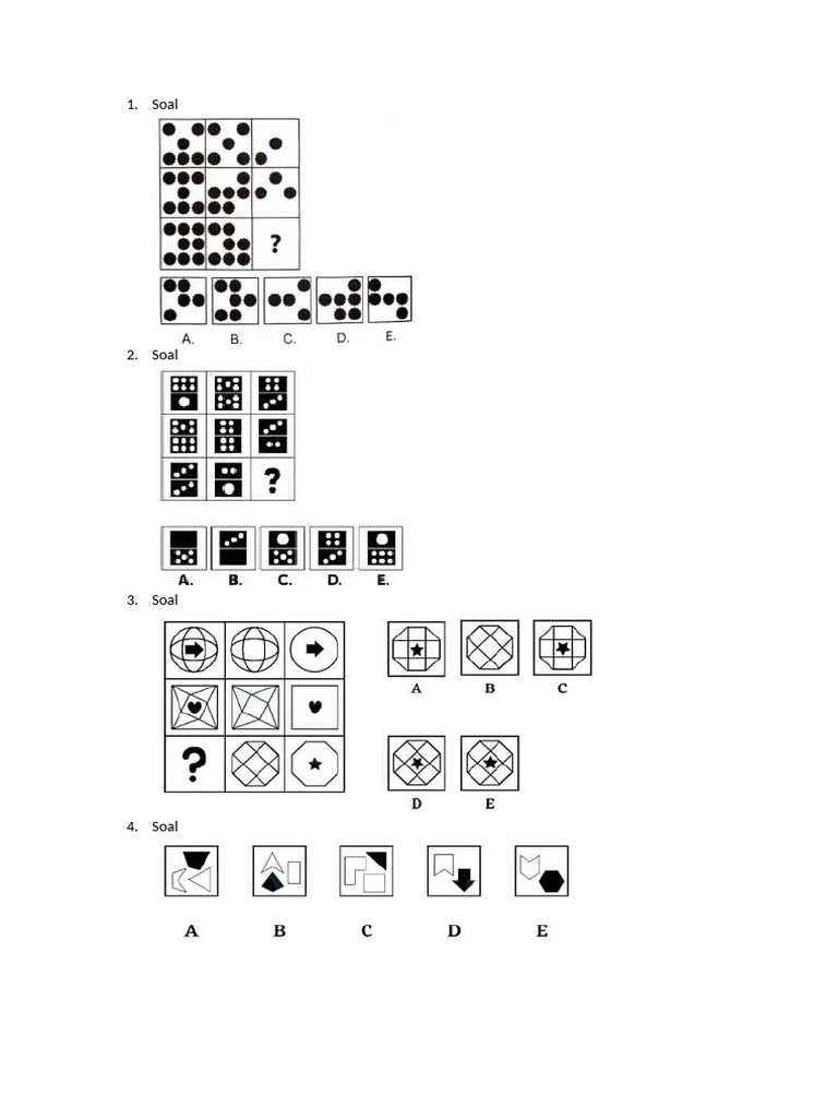 100 Soal Figural | PDF