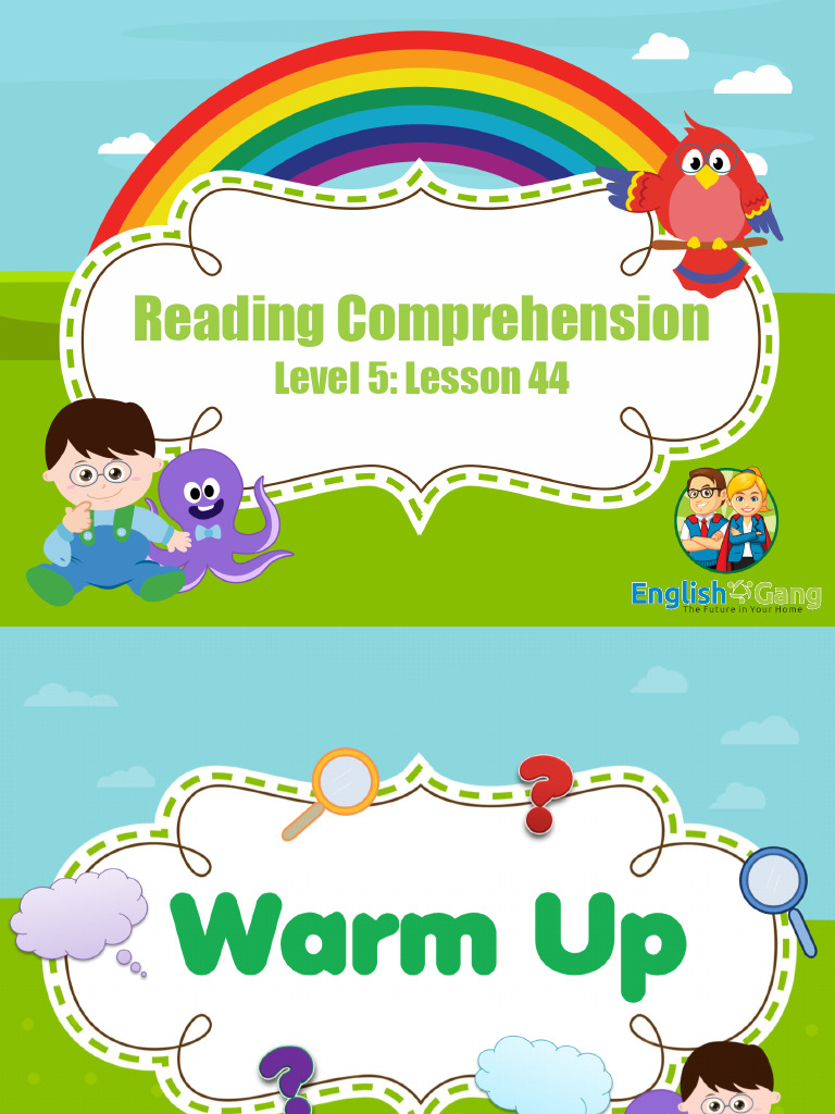 Mike's Farm Adventure: A Level 5 Lesson | PDF