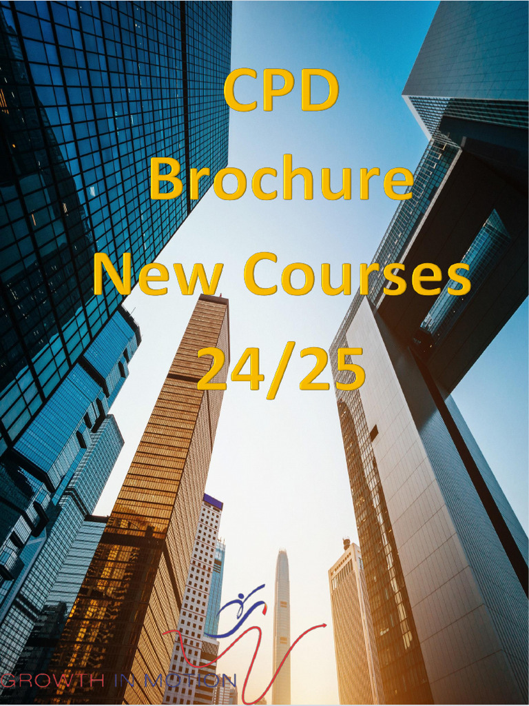 CPD Brochure 2024 To 2025 | PDF | Insurance | Retirement