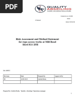 Trolley Use HSE Risk Assessment Guide | PDF | Hazards | Risk