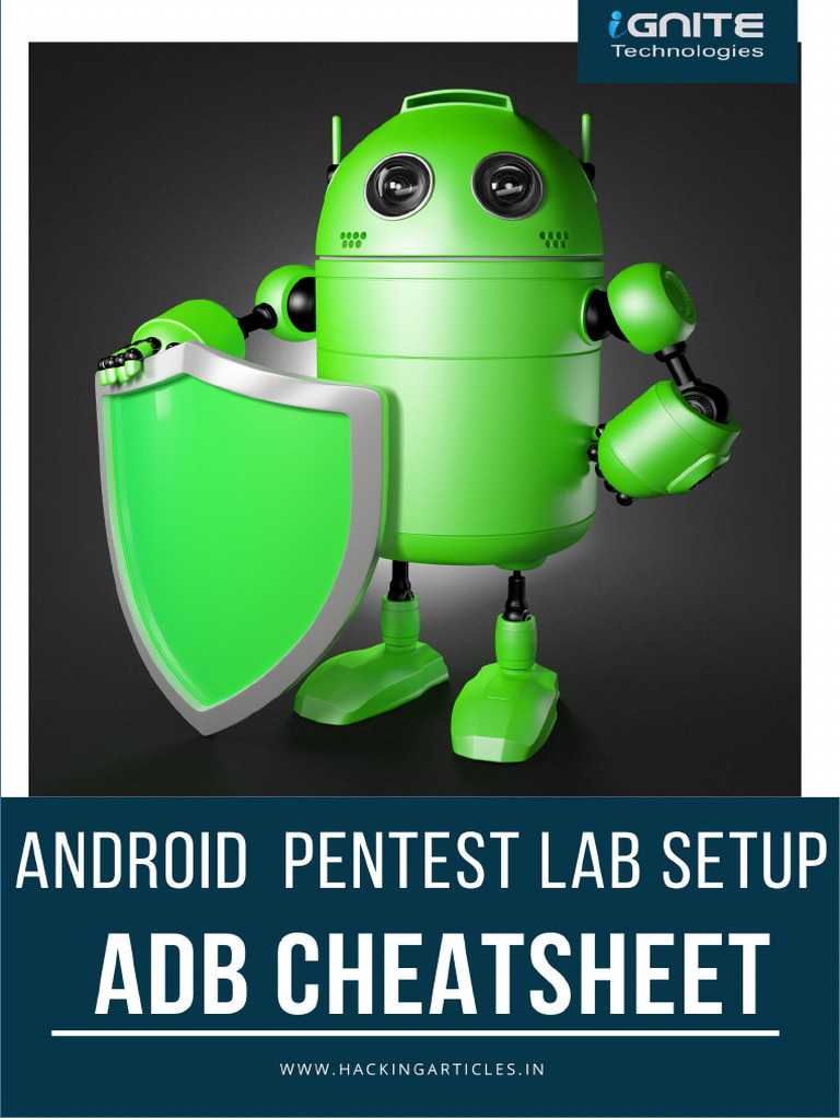 ADB Tools for Android Pentesting | PDF | Android (Operating System ...