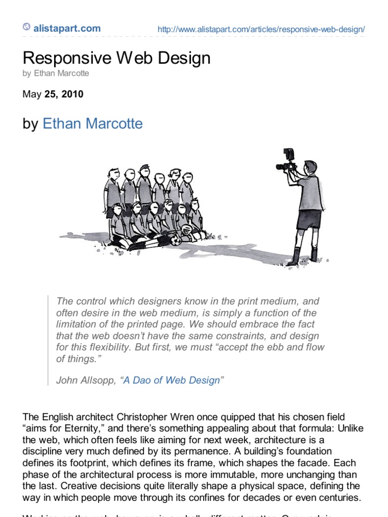 Responsive Web Design | PDF | Cascading Style Sheets | Responsive Web ...