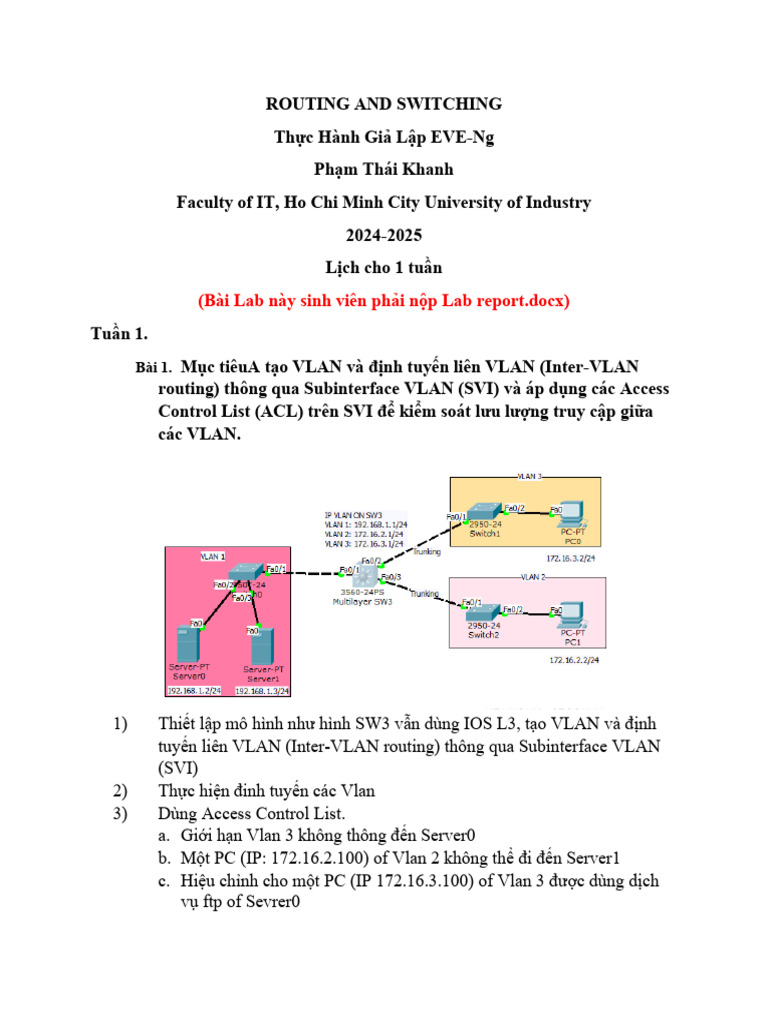 Lab - ACL Lab5-6v2 | PDF