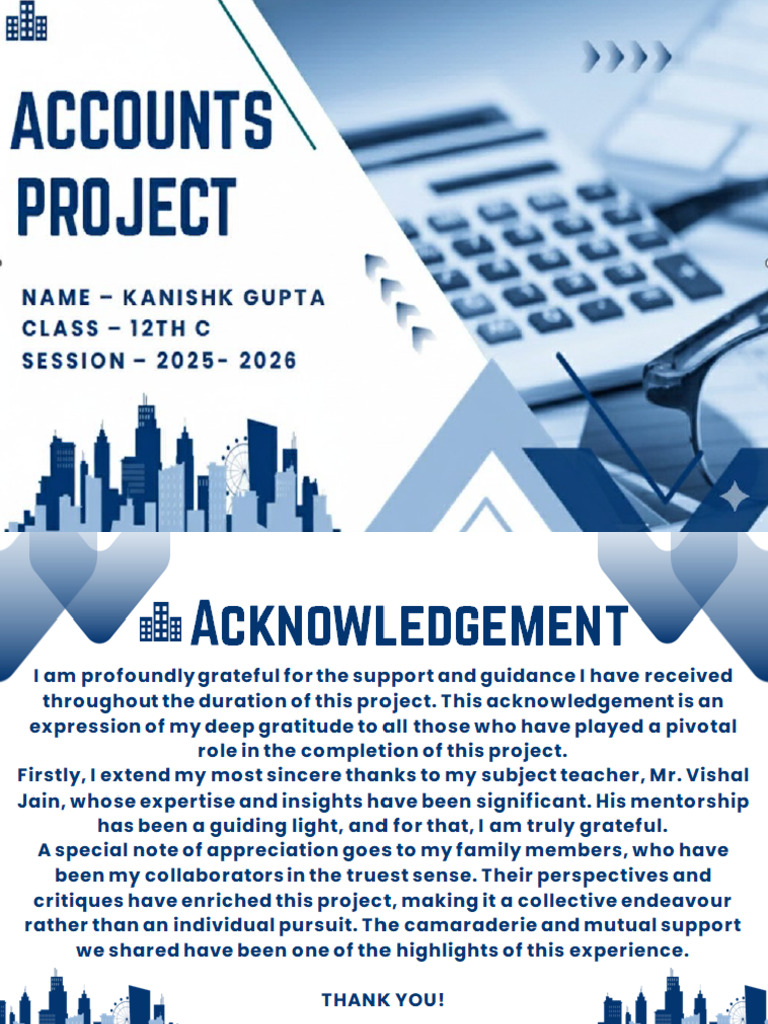 Accounts - Project (1) .PPTX - Read-Only-2 | PDF | Depreciation ...
