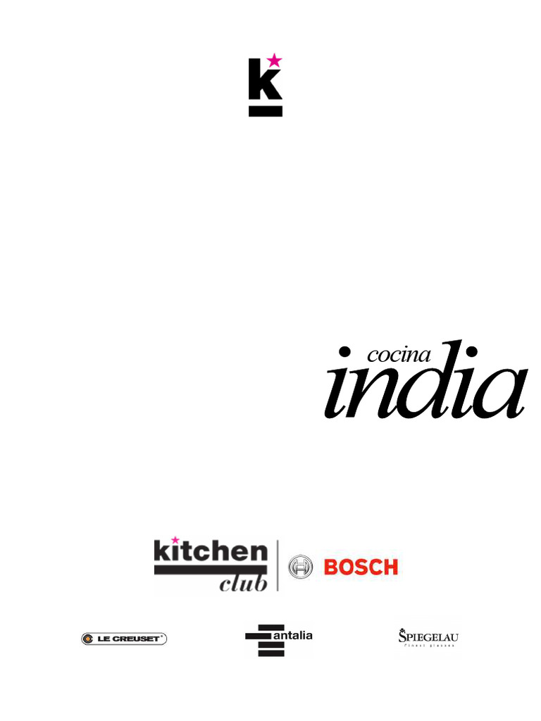 Recetas Cocina India | PDF | Curry | Chatney