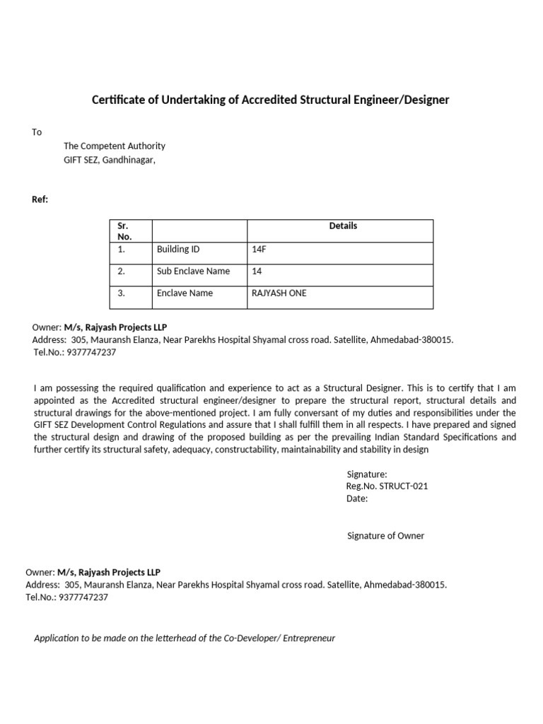 CC-A-02-Certificate of Undertaking of Accredited Structural Engineer ...