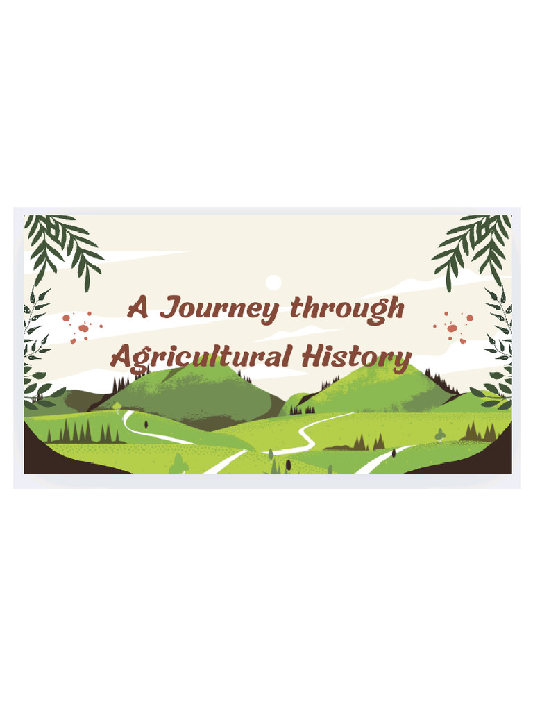 Agricultural Timeline | PDF