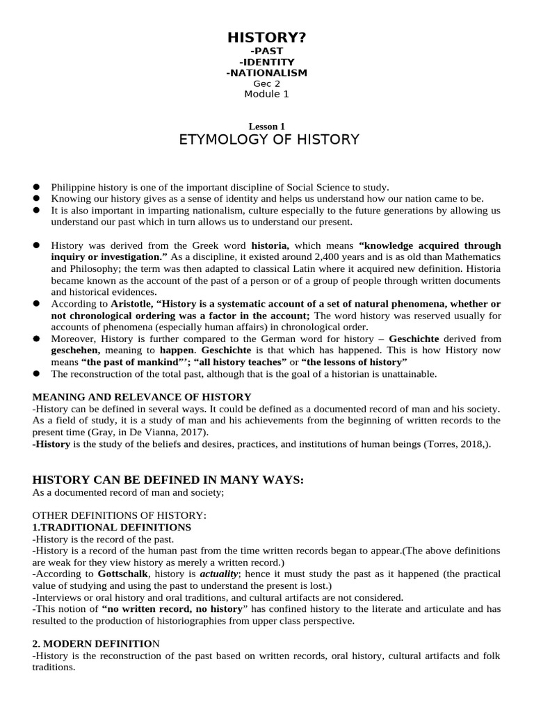 Gec 2 Reviewer Module 1-6docx | PDF