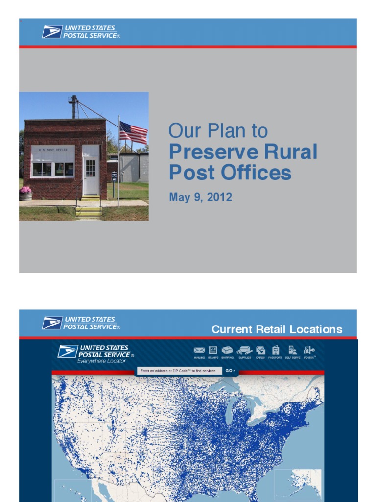 USPS Postplan PowerPoint Presentation | PDF | United States Postal ...