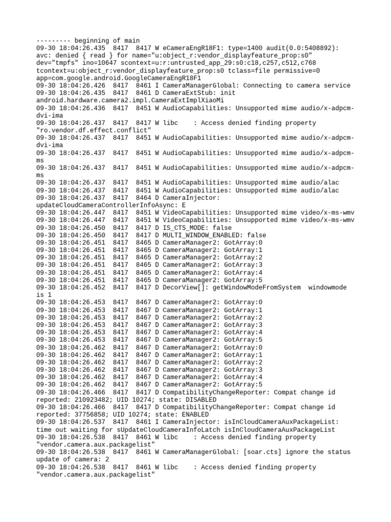 Log Cat 1759230266344 | PDF | Computing | Computer Programming