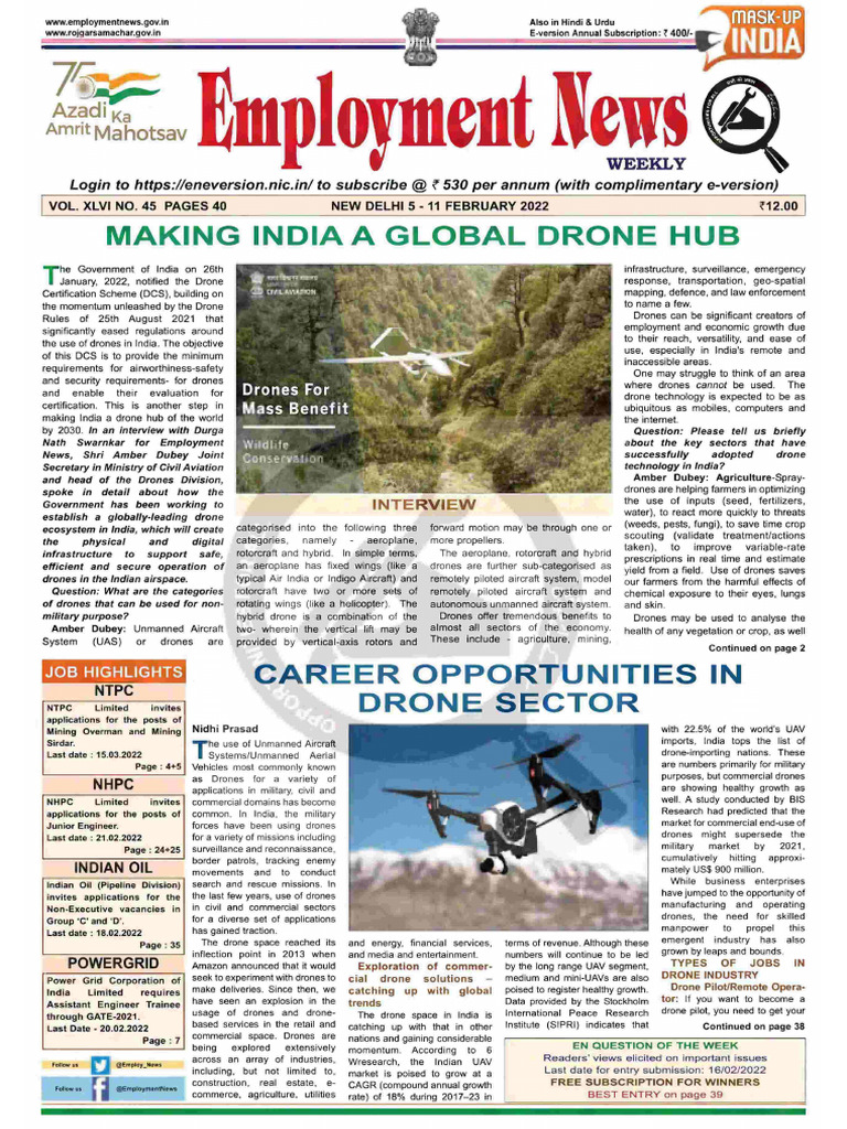 Employment News | PDF