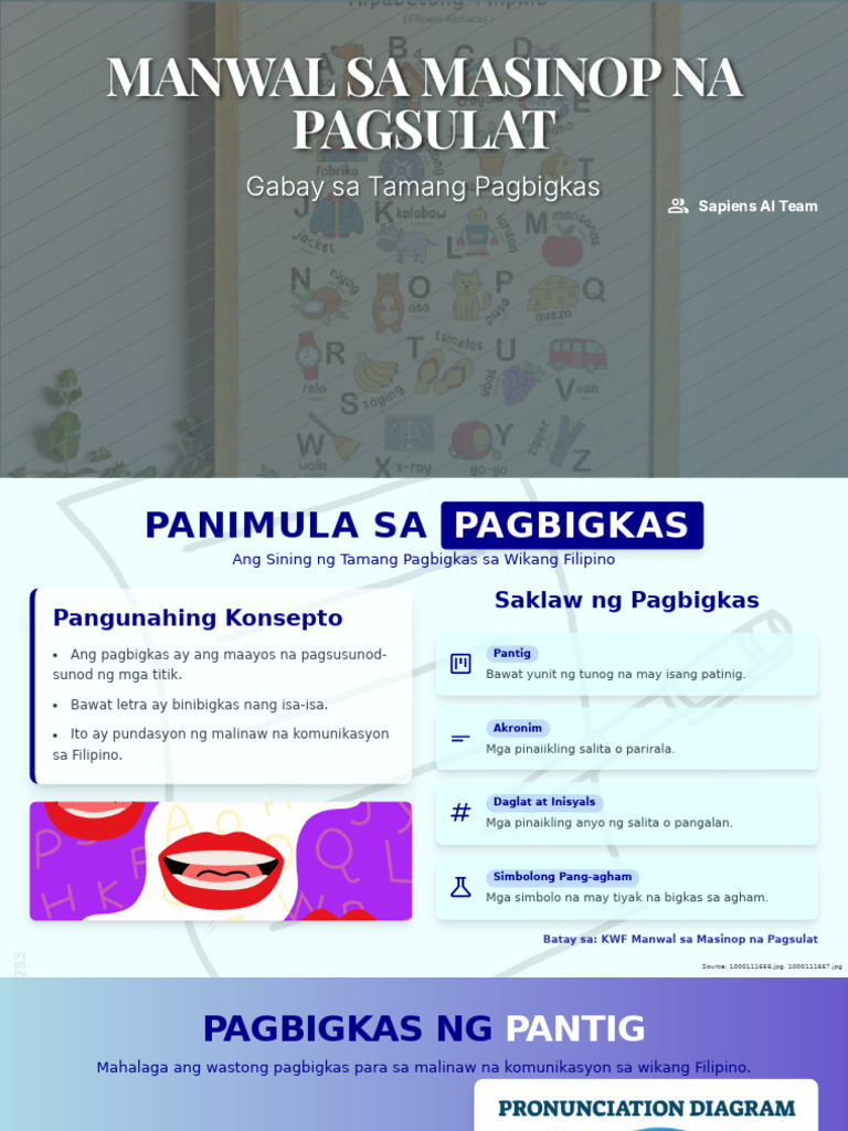 Manwal Sa Masinop Na Pagsulatv6.Ppt - 202510725644 | PDF