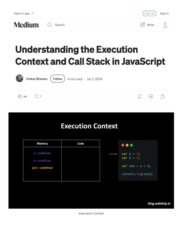 Executioncontext | PDF