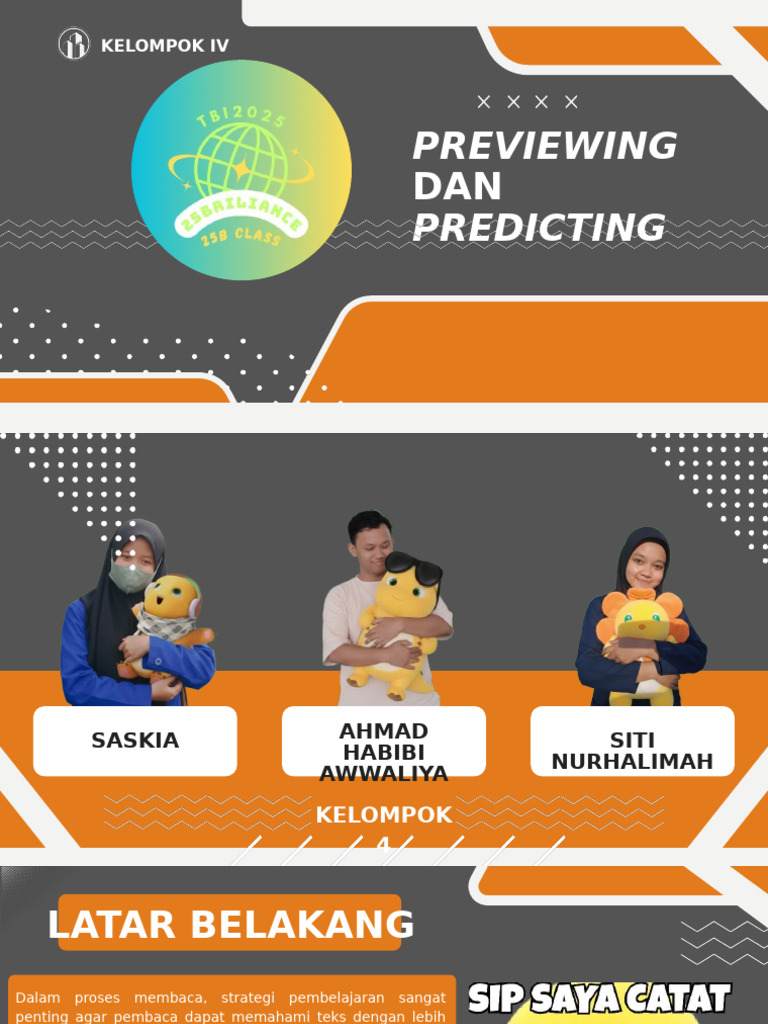 PPT PREVIEWING AND PREDICTING | PDF