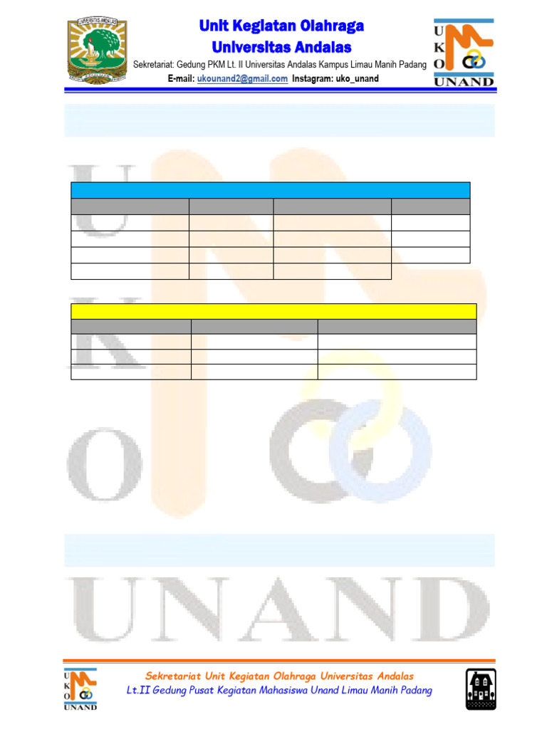 Jadwal Pertandingan Futsal Dies Natalis Unand Ke-69 2025 Hari Ke-3 Dan ...
