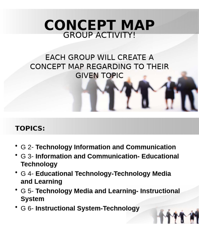Concept Map Group Activity Guide | PDF