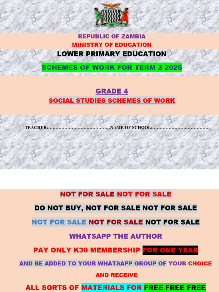 Grade 4 Social Studies Term 3 Plan | PDF | Compassion | Spirituality
