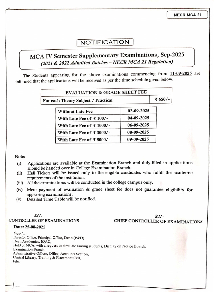 r21 IV Sem Suple | PDF