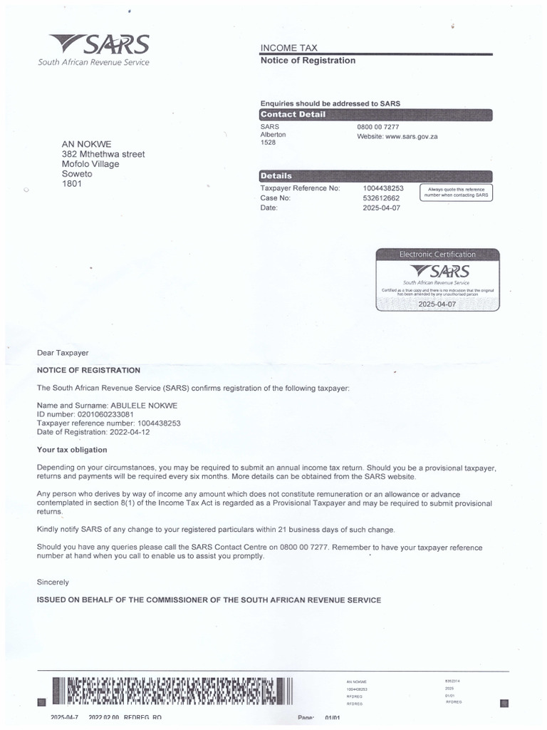 Tax Clearance Certificates | PDF