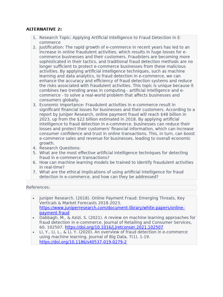 Research Methodology in Computing Alternatives | PDF | Artificial Intelligence | Intelligence ...