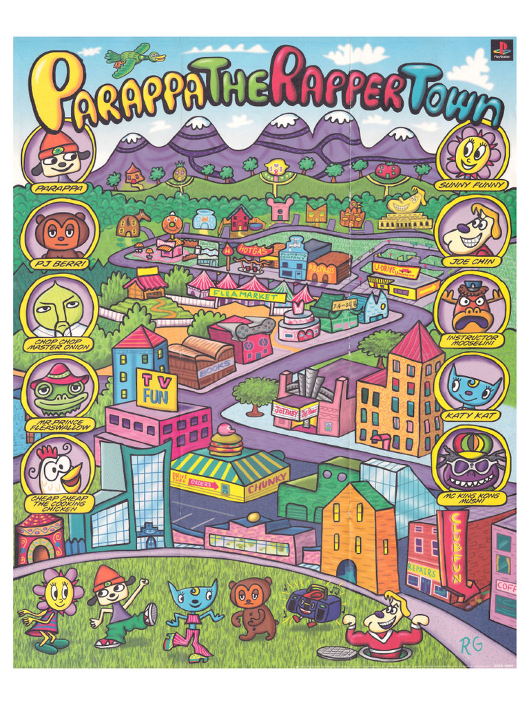 PaRappa The Rapper (BR) - Manual | PDF