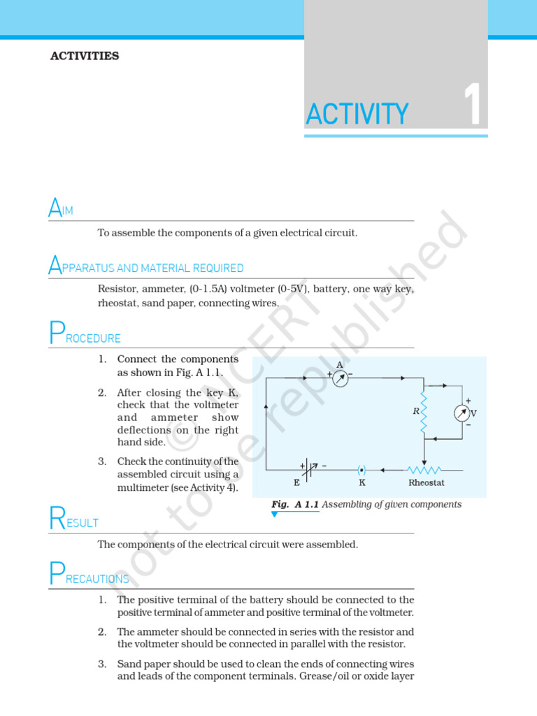 Assembling an Electrical Circuit Lab | PDF | P–N Junction | Diode