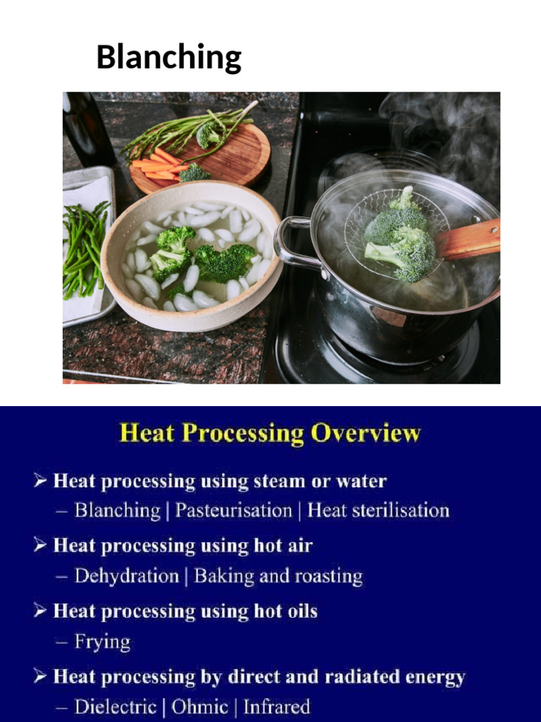 Blanching | PDF