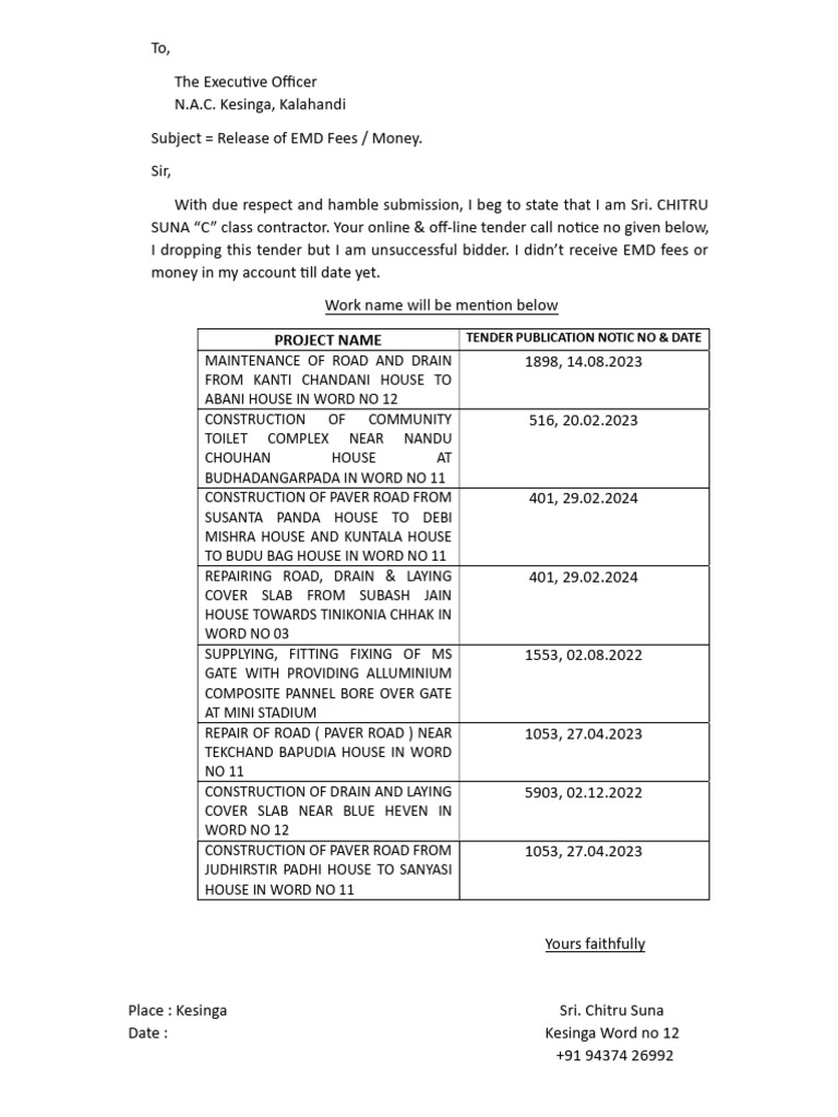 Chitru Emd | PDF