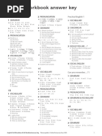 English File 4th Ed Upper Intermediate Workbook Keys | PDF