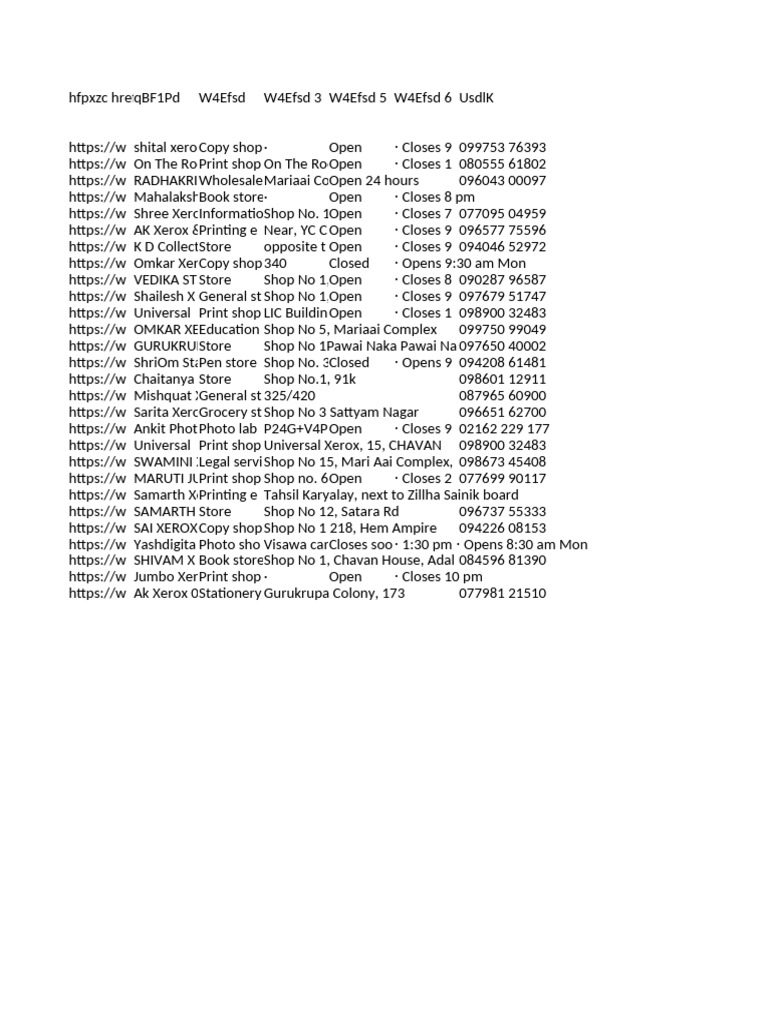 Customers Numbers | PDF