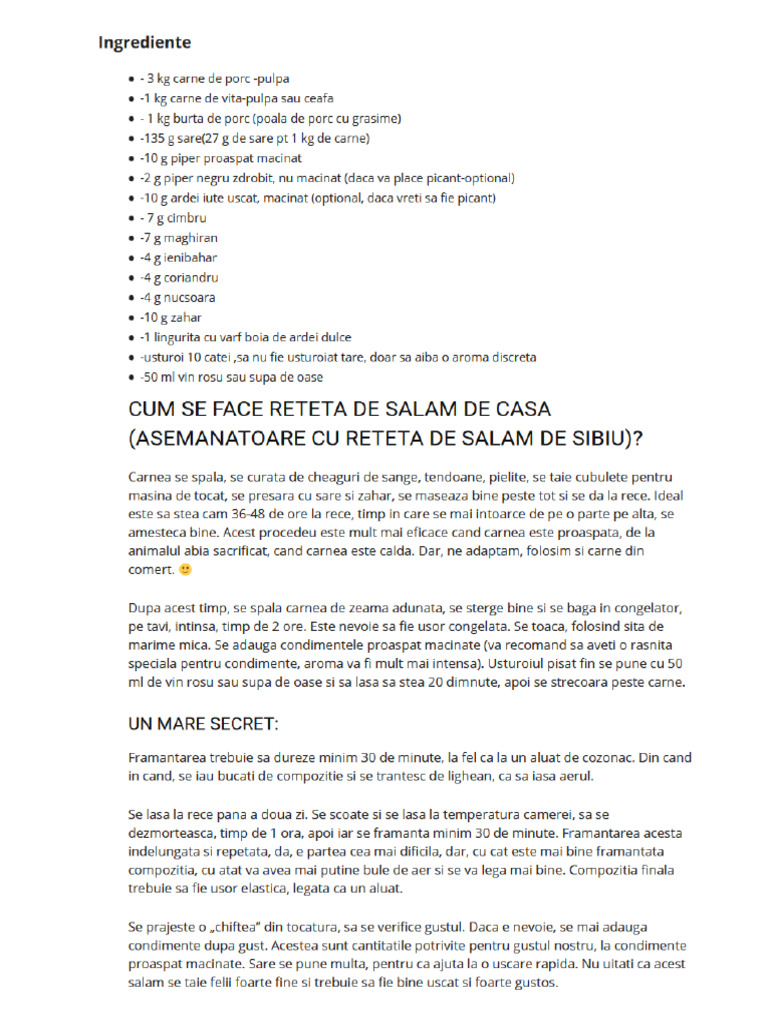 Salam de Casa | PDF