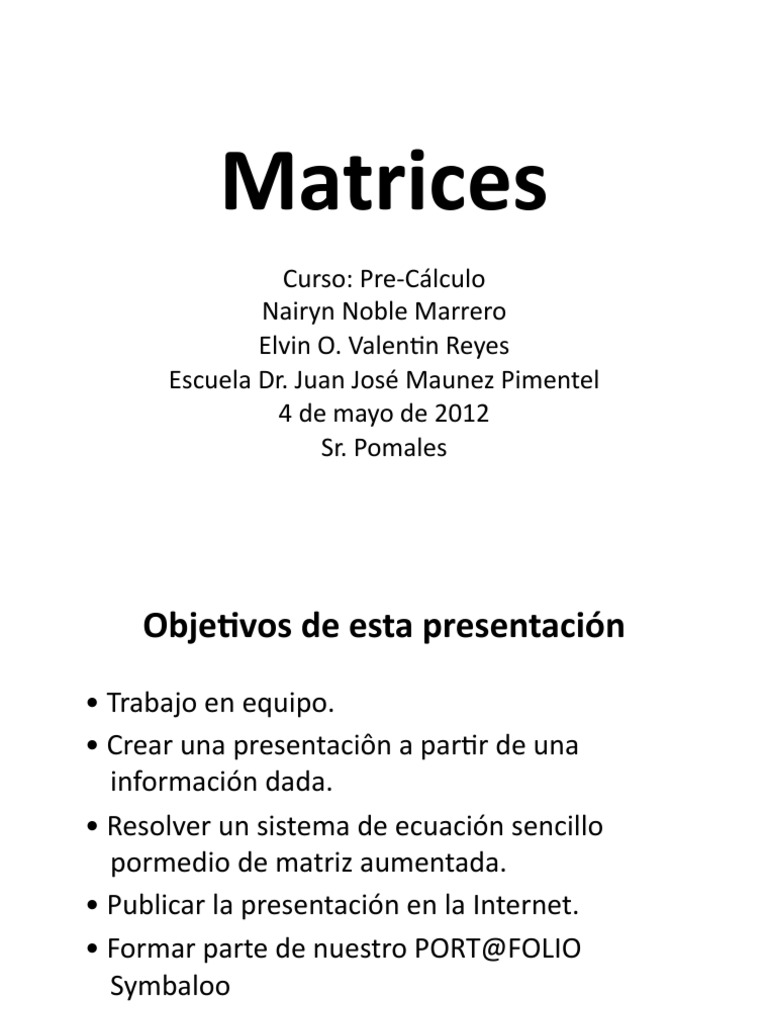 Matrices Omega | PDF | Teoría del operador | Matriz (Matemáticas)
