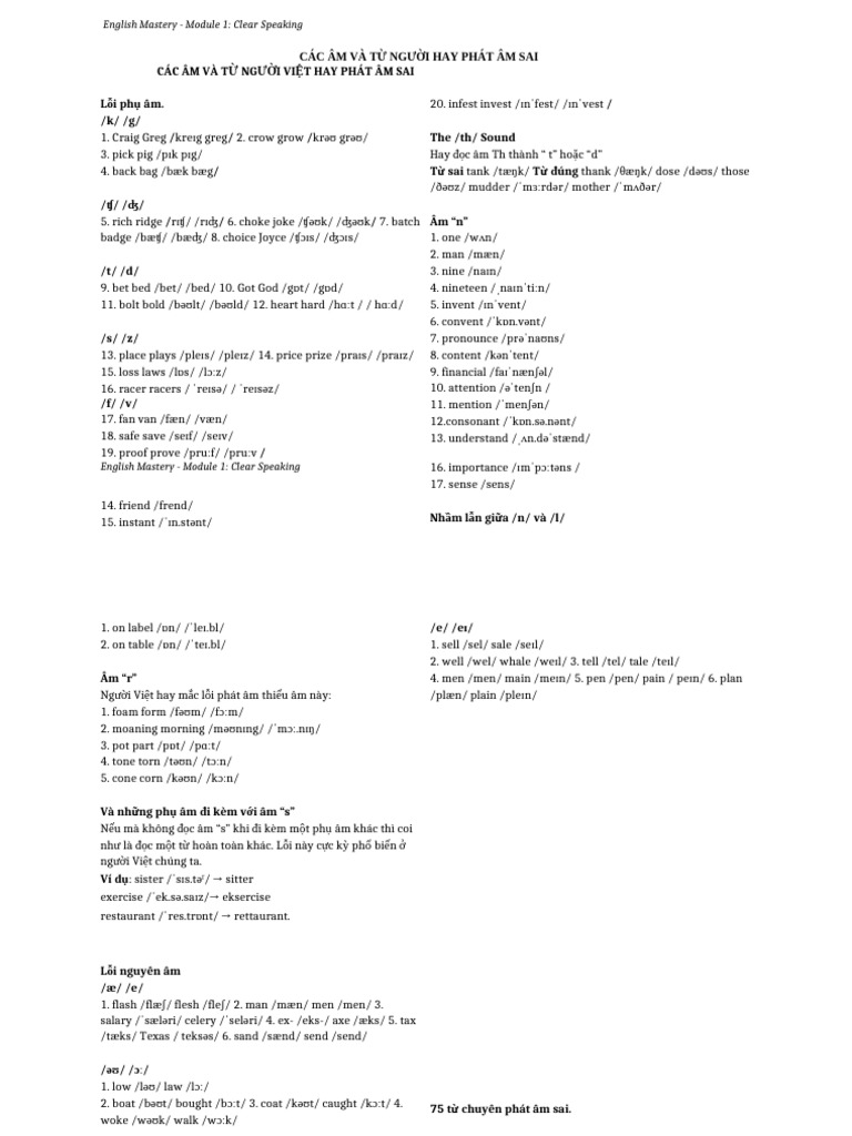 Common English Pronunciation Errors | PDF | Chess Theory | Chess