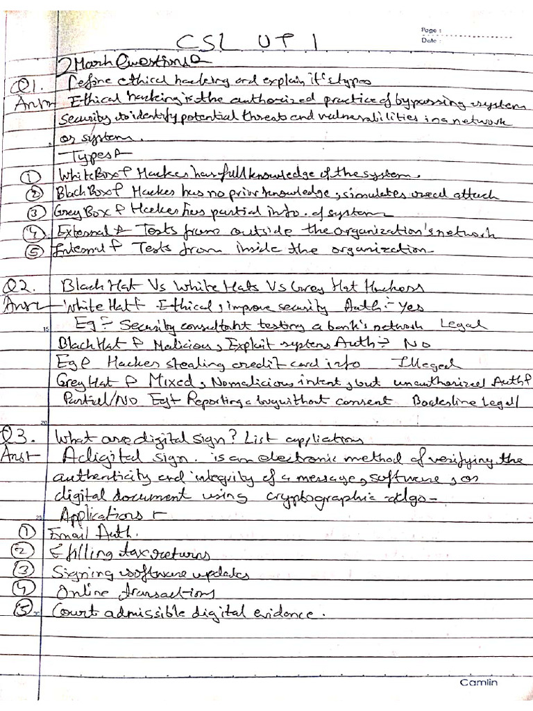 CSL Ut 1 | PDF