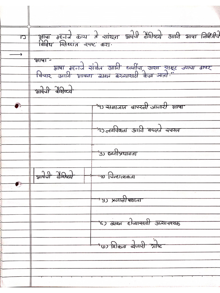 Marathi Assignment | PDF