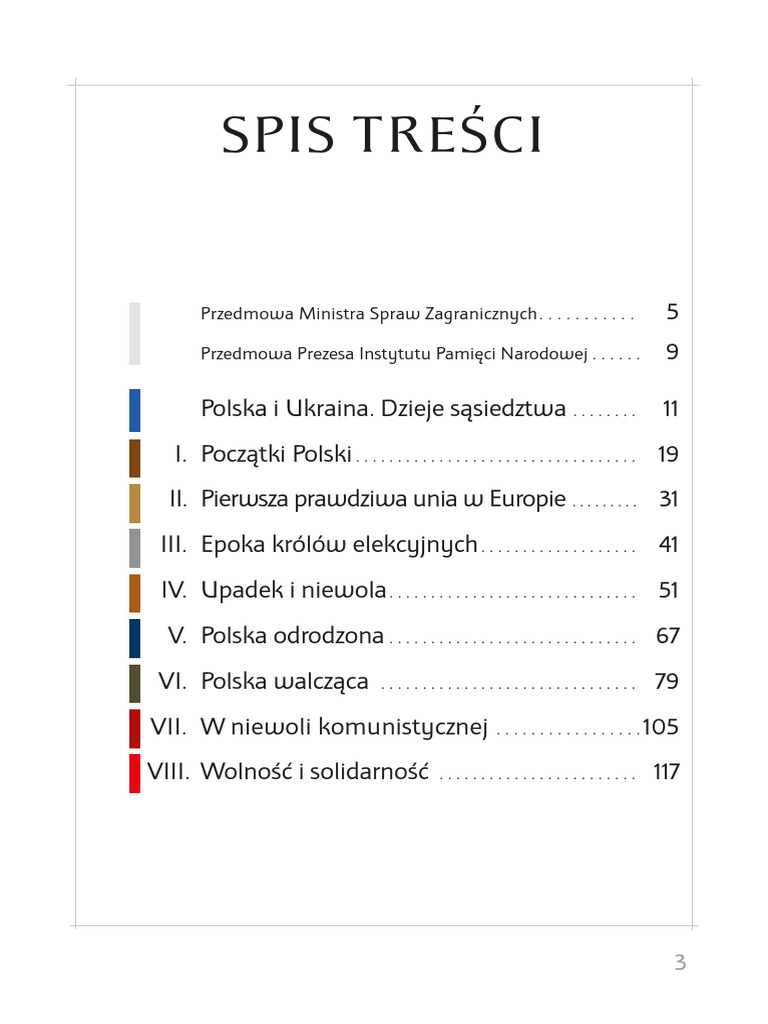 Spis Tresci Przewodnik Po Historii Polski PL Internet | PDF