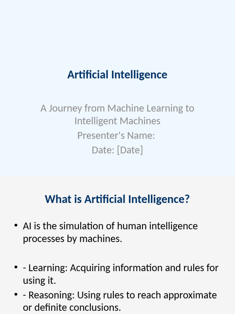 AI Presentation Designed | PDF