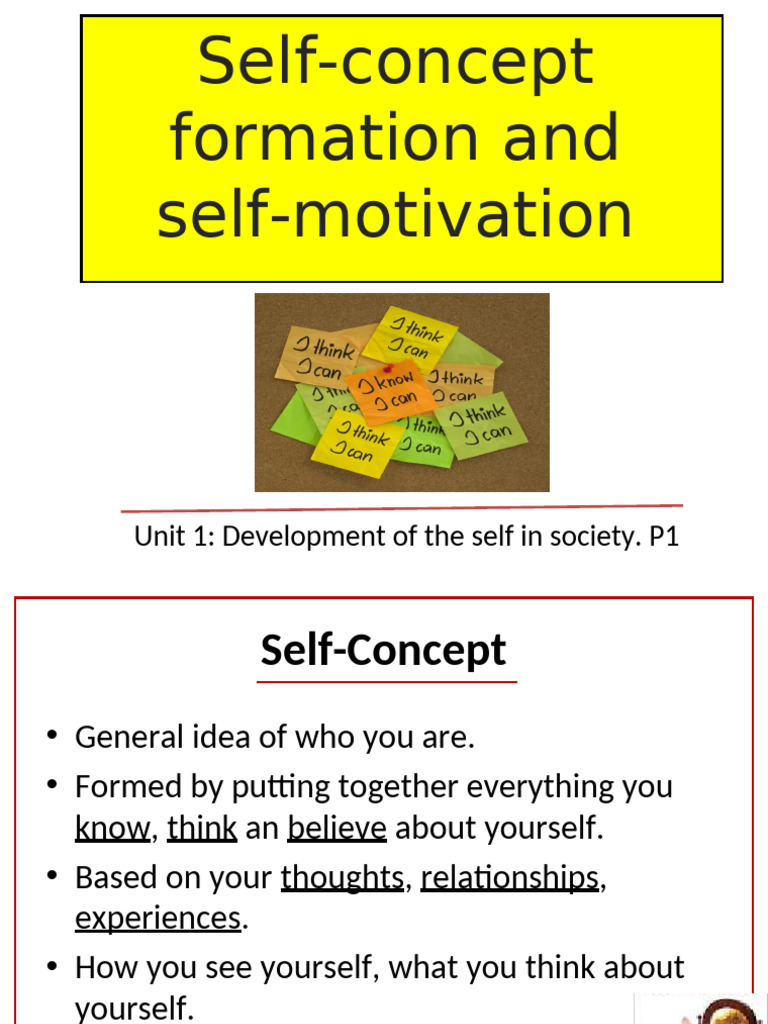 Self-Concept Formation and Self Motivation 1.2MB, p14, P3-B3, B | PDF ...